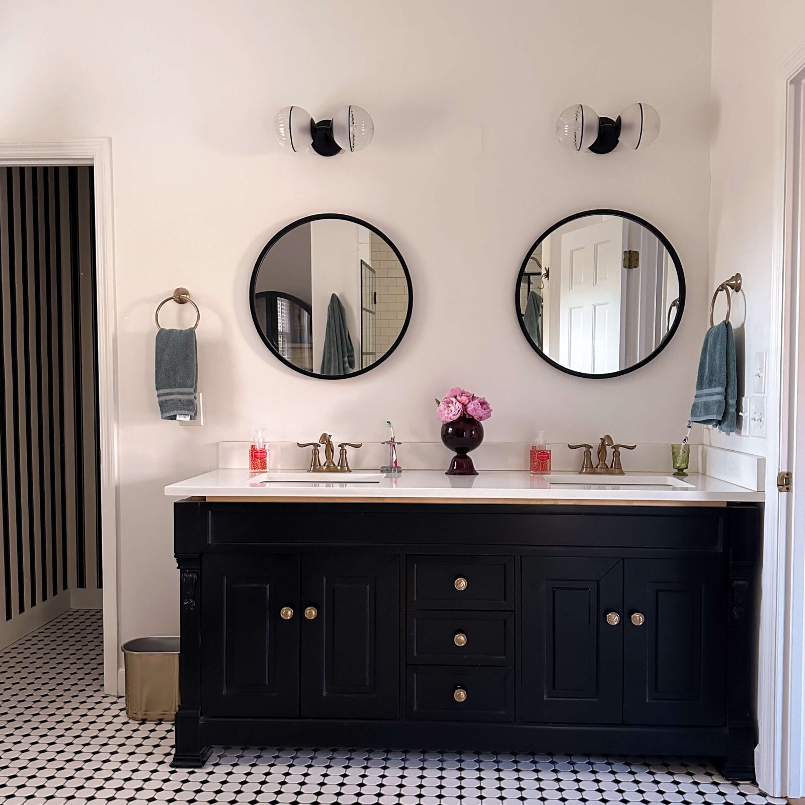 How to Update Your Bathroom Vanity on a Budget (Without Sanding or ...