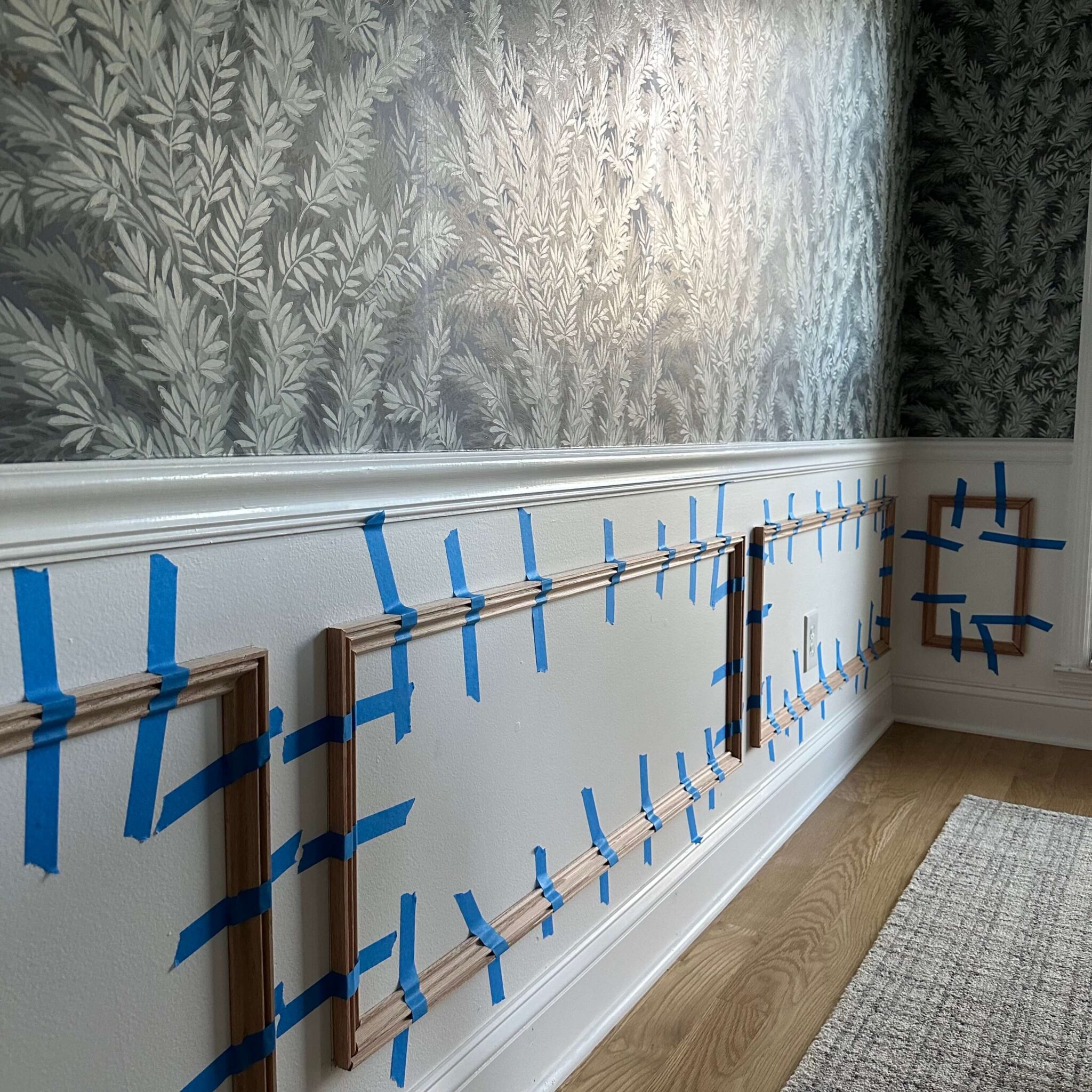 Picture Perfect Walls: How to DIY Picture Frame Molding - allisonskiff.com