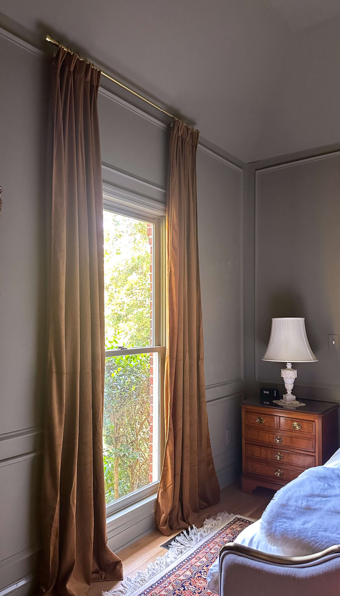 My Moody Color Drenched Bedroom - allisonskiff.com